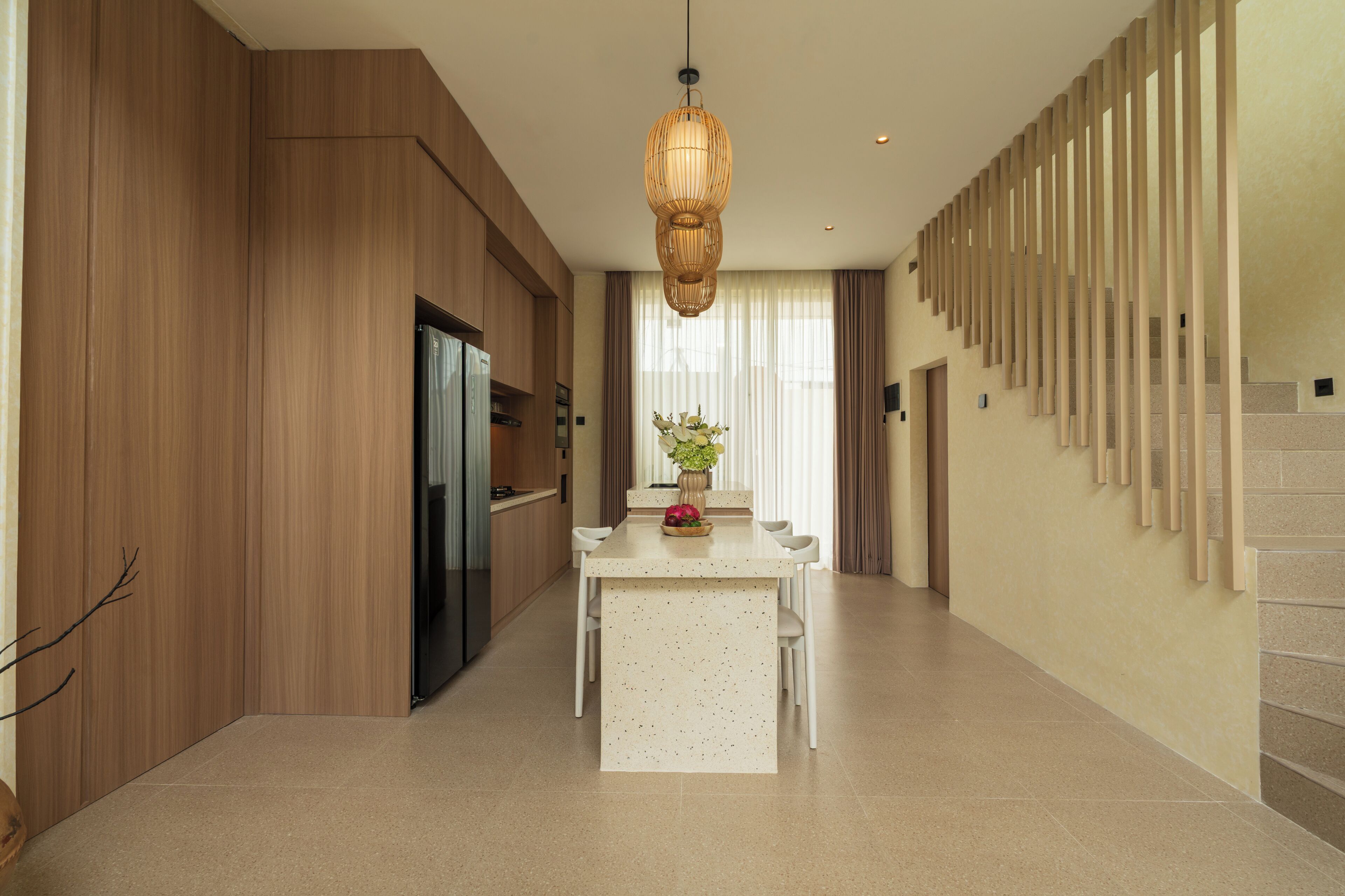 Villa Deluxe, 2 quartos, piscina privativa, vista para a piscina | Refeições no quarto