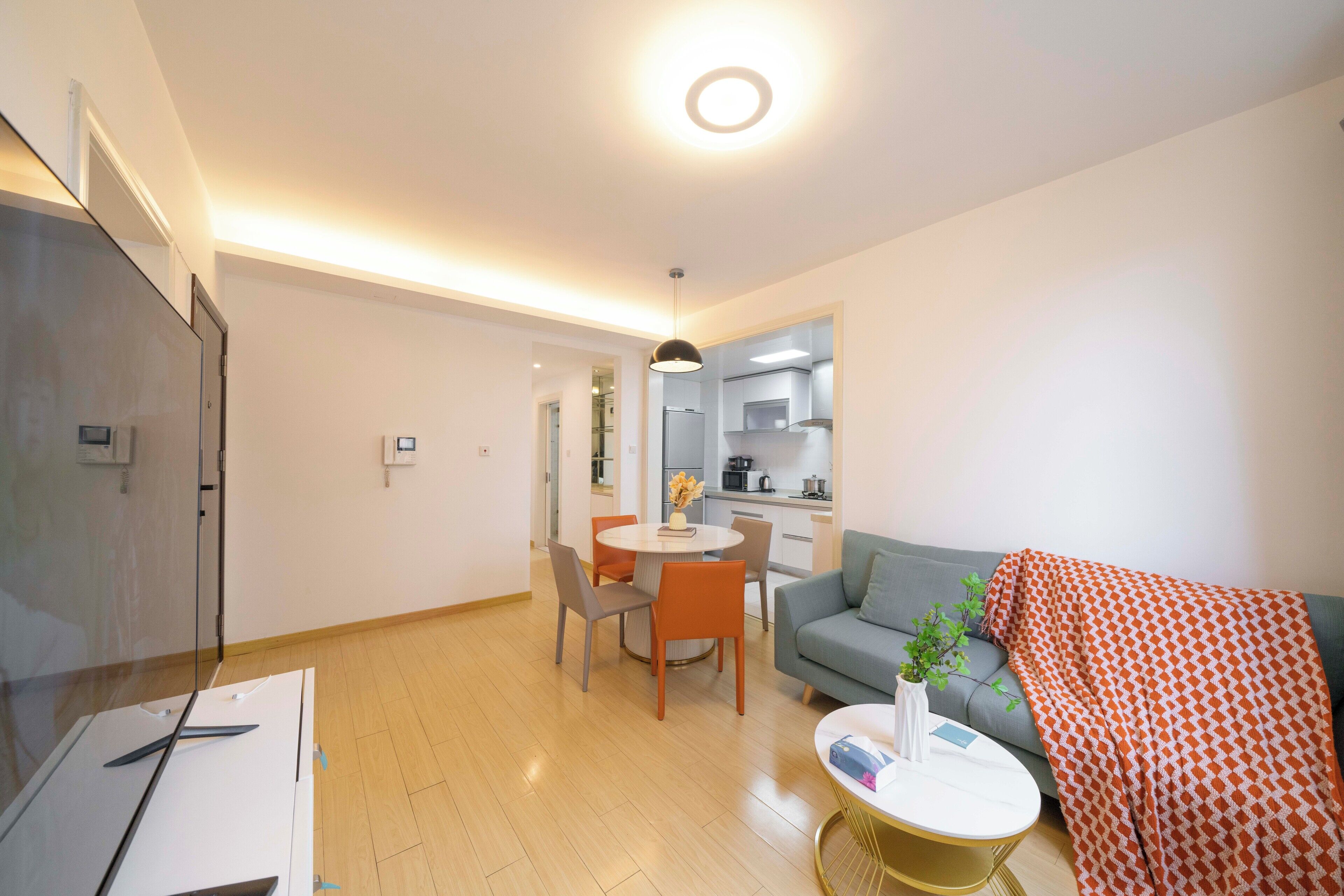 Apartamento Superior, 2 quartos, varanda, Vista para a cidade | Sala de estar