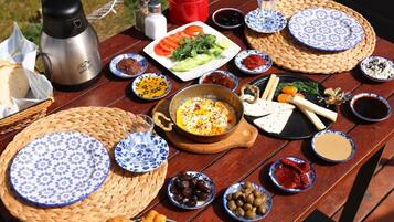 Refeições ao ar livre