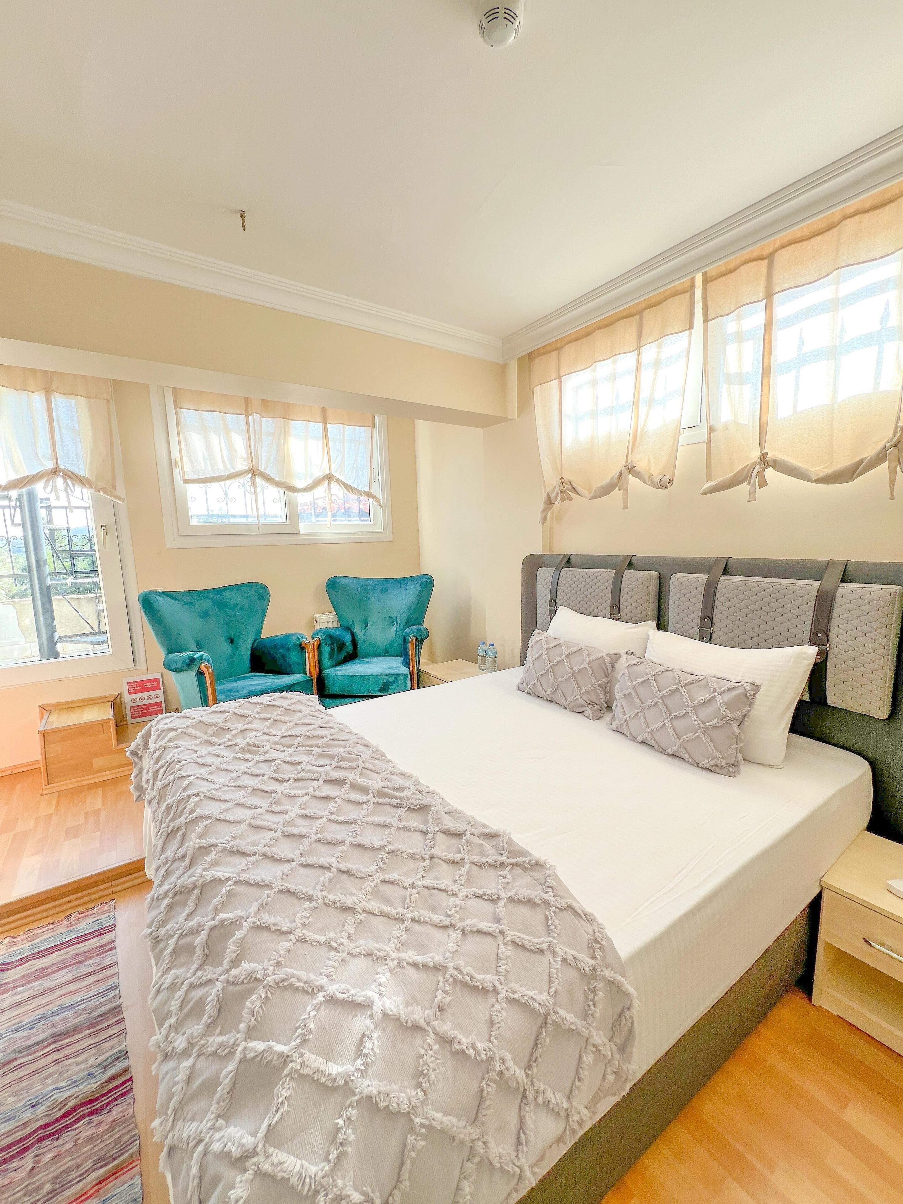 Quarto, vista para o jardim | Cofre no quarto, secretária, Wi-fi grátis, roupa de cama fornecida 