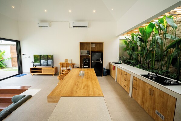 Vila design, 2 quartos, piscina particular | Cozinha privada