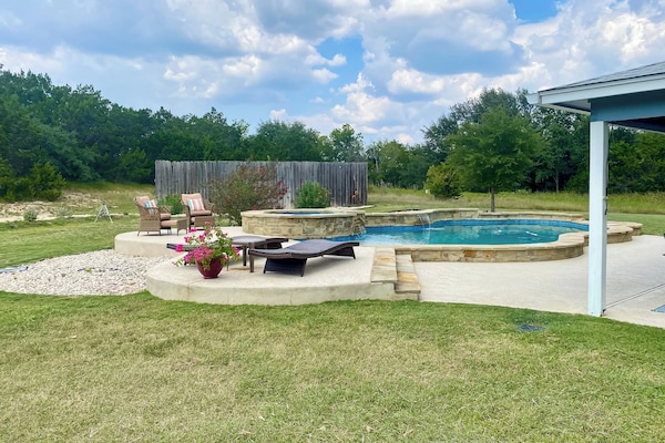 Hill Country Escape: Family Home W/ Outdoor Oasis - Pedernales Falls State Park, Johnson City