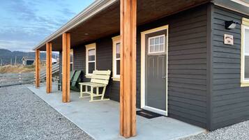 Cabana, vista para o oceano | Terraço/pátio