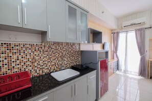 Estúdio Standard | Cozinha privada | Uma chaleira elétrica