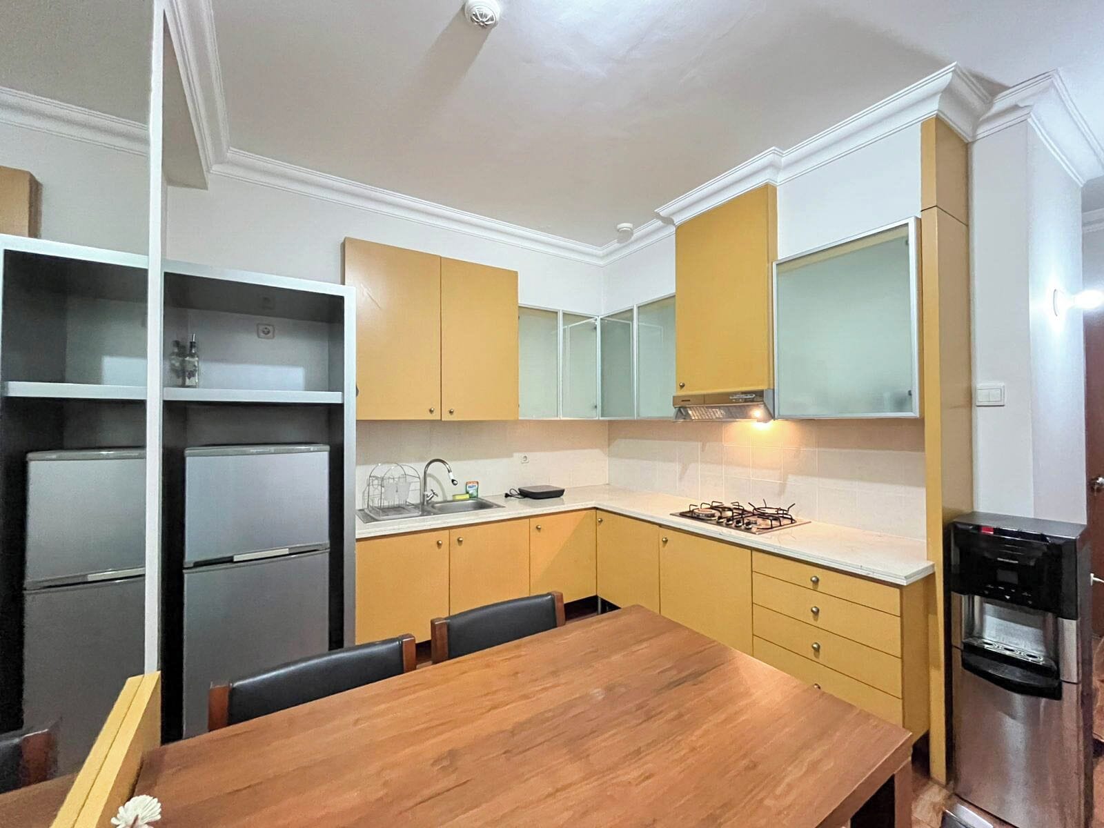 Apartamento Standard | Cozinha privada | Uma chaleira elétrica 