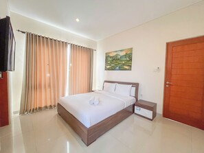 Apartamento Standard | Roupa de cama fornecida 