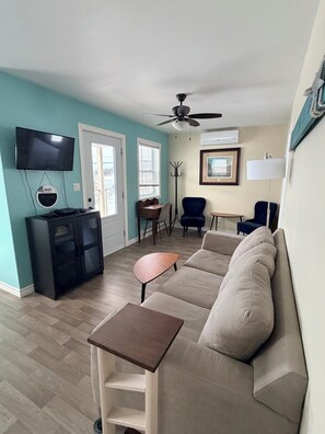 Apartamento, 3 quartos, cozinha, vista para o oceano | Área de estar