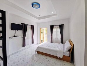 Quarto Familiar | Wi-fi grátis, roupa de cama fornecida 