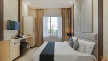 Quarto superior | Escrivaninha, espaço de trabalho para notebook, Wi-Fi de cortesia