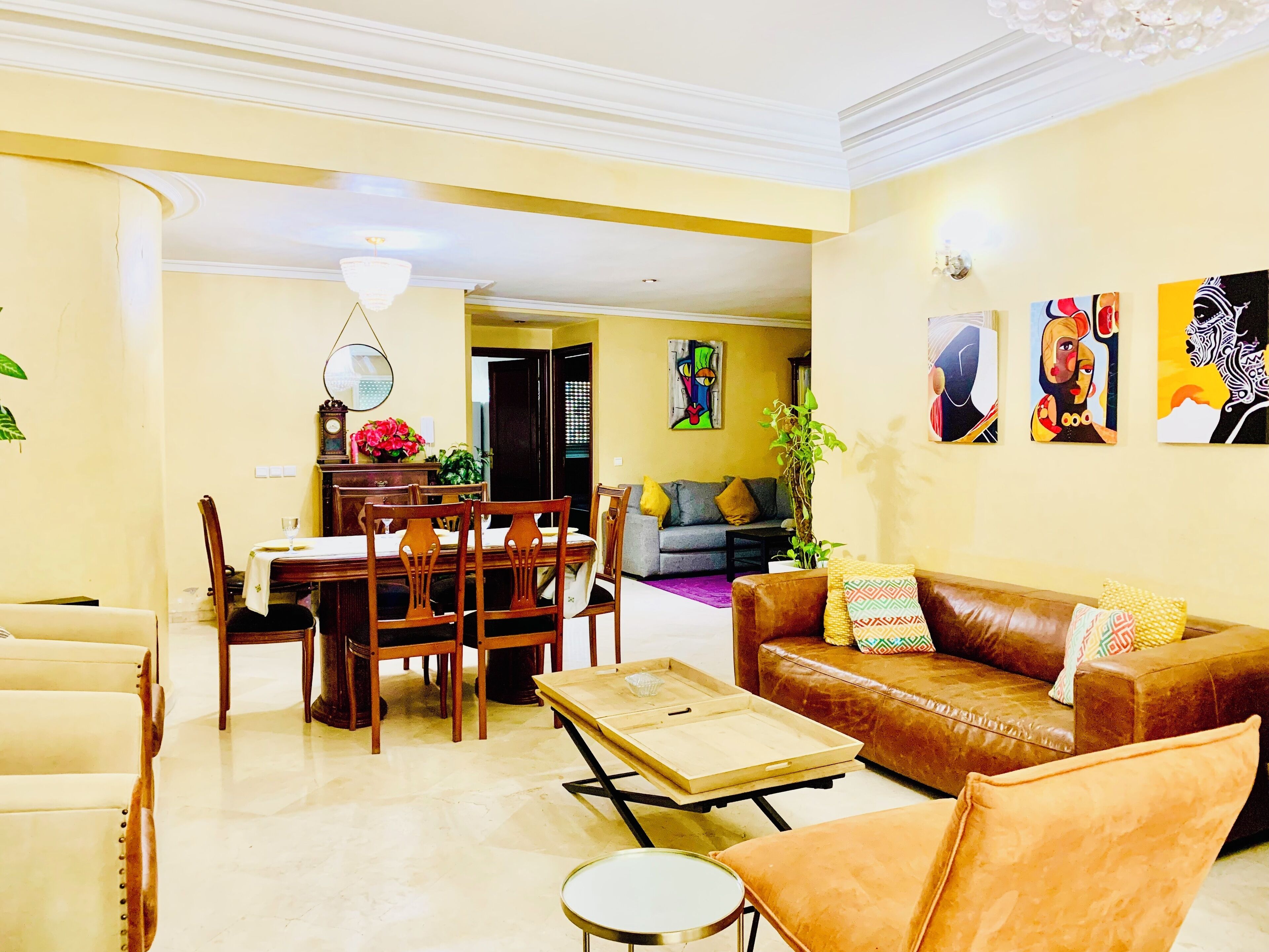 Marvelous 2-bedroom Apartment With Ac In Casablanca - Casablanca
