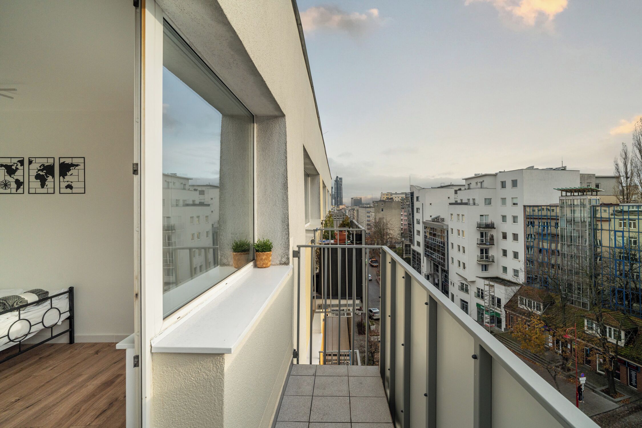 Apartamento Comfort, varanda, Vista para a cidade | Terrenos do alojamento