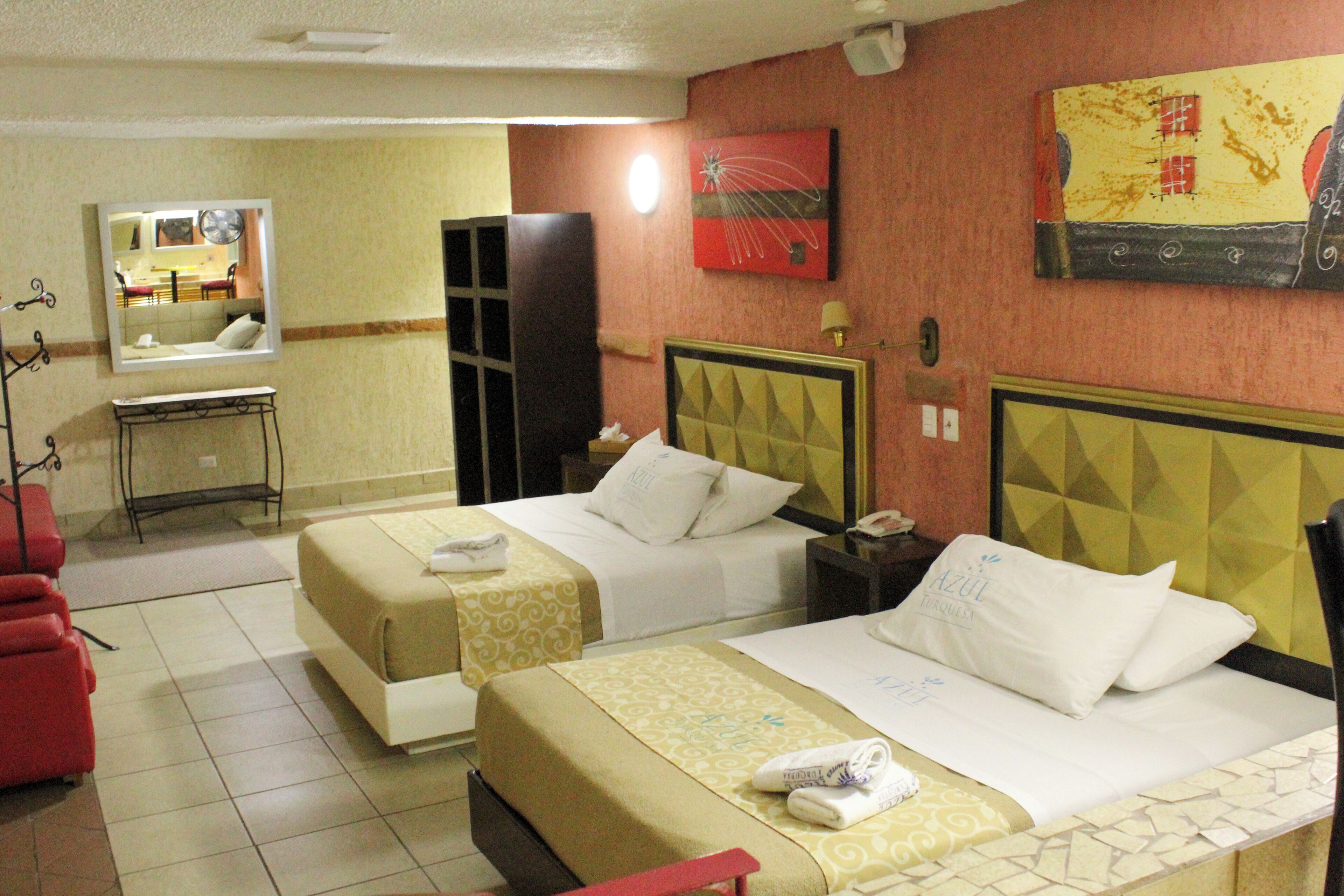 Habitación Doble Hotel Boutique Azul Turquesa - Cuernavaca