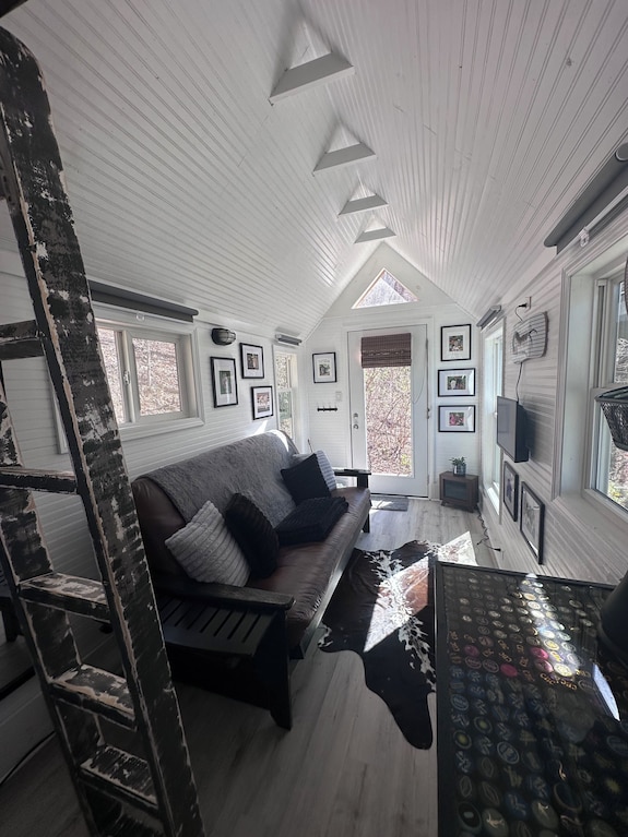 The Bumbleshack Creekside Tiny House In An Old Forest Of Tuckasegee, Nc - Caroline du Nord