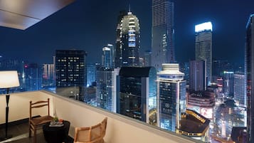 Quarto casal superluxo, vista para a cidade | Vista do quarto