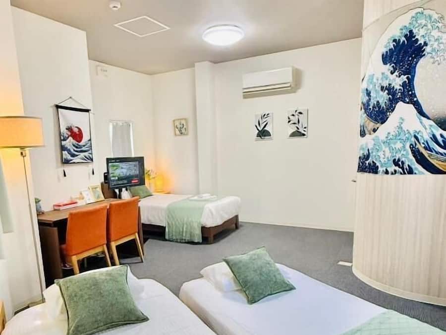 Apartamento | Cortinas/cortinados opacos, quartos insonorizados