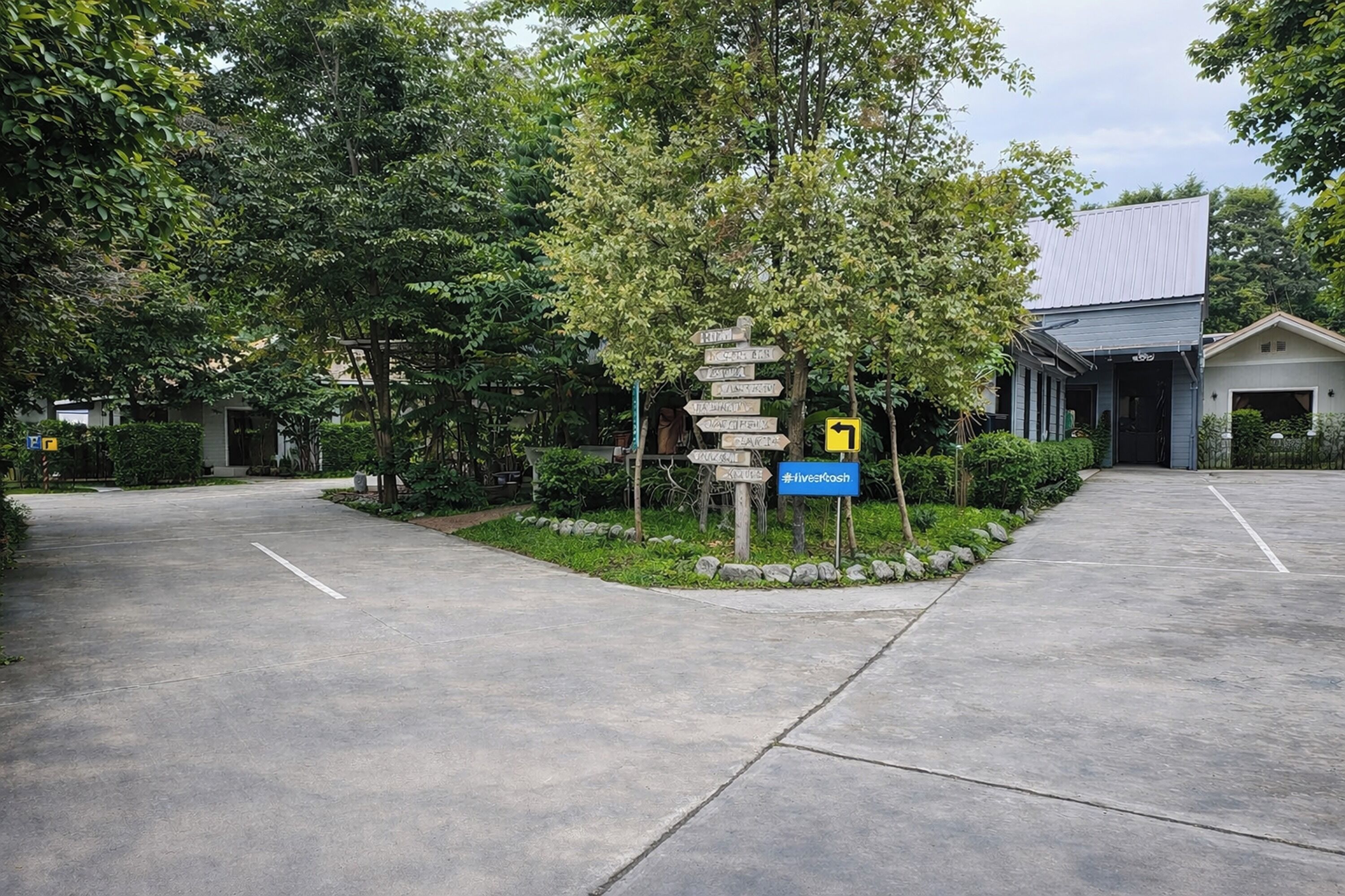 Fachada da propriedade