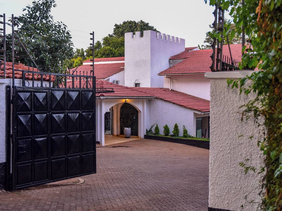 Fachada da propriedade