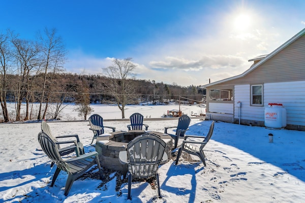 Year-round Fun On Lake Sheridan! Home W/ Patio - Lackawanna State Park, North Abington Township