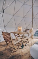 Bungalow Standard, vista para o jardim | Restaurantes