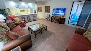 Apartamento, 2 quartos | Área de estar