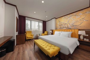 Quarto Deluxe, 2 camas individuais, não fumadores | Roupa de alta qualidade, edredões de penas, camas de colchão pillowtop 