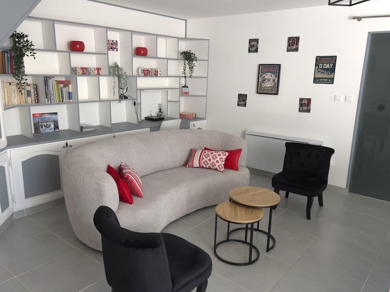 Gîte Overlord : Maison Chaleureuse à Formigny - Saint-Laurent-sur-Mer