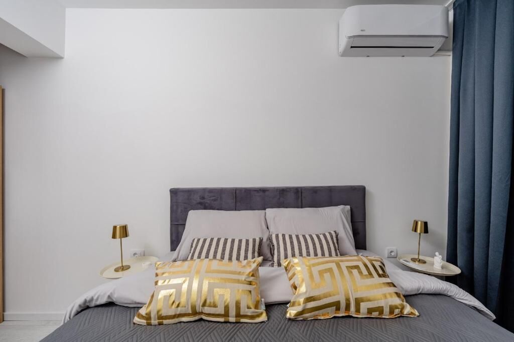 Apartamento luxo, sacada, vista para a cidade | Wi-Fi de cortesia