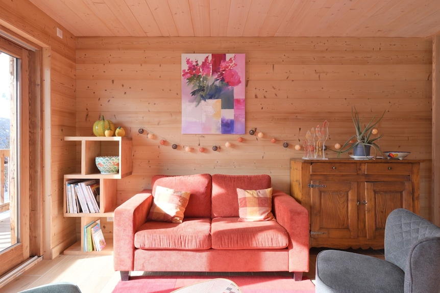 Appartement Dans Le Chalet L'albert Avec Vue Sur La Montagne, Balcon Et Terrasse Privée - Manigod