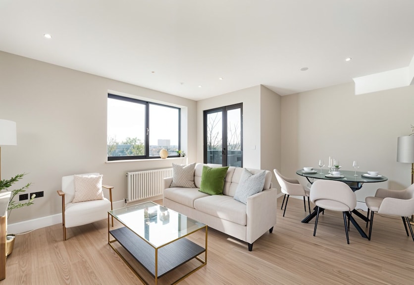Brand New 2-bed, 2-bath In Wimbledon | Fast Wi-fi, Lift, Self Check-in - Londres