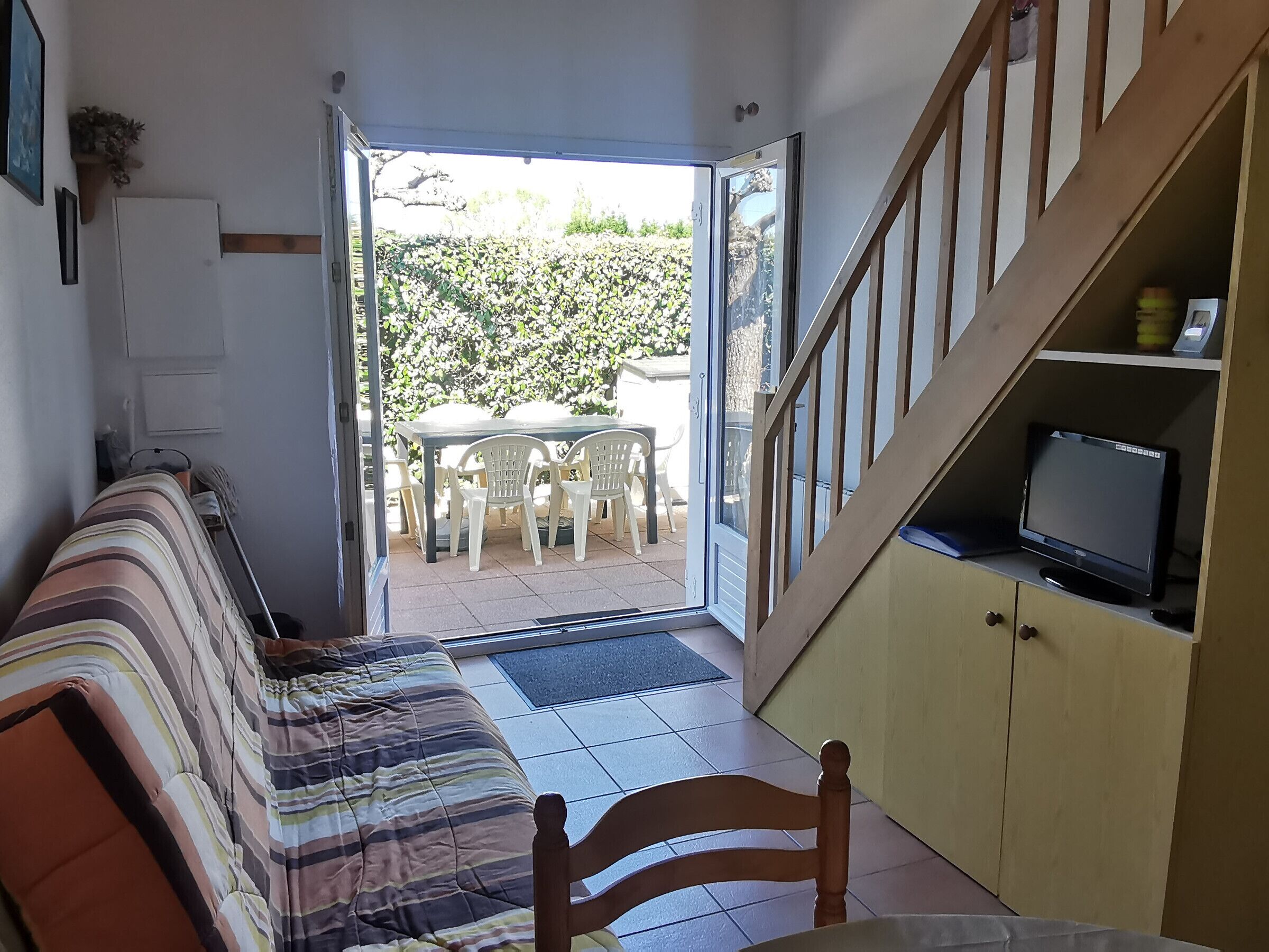 Pabellón T2 + Altillo En La Tranche-sur-mer Con Acceso A Piscina Y Aparcamiento - Angles