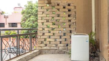 Quarto duplo conforto, sacada | Área da propriedade