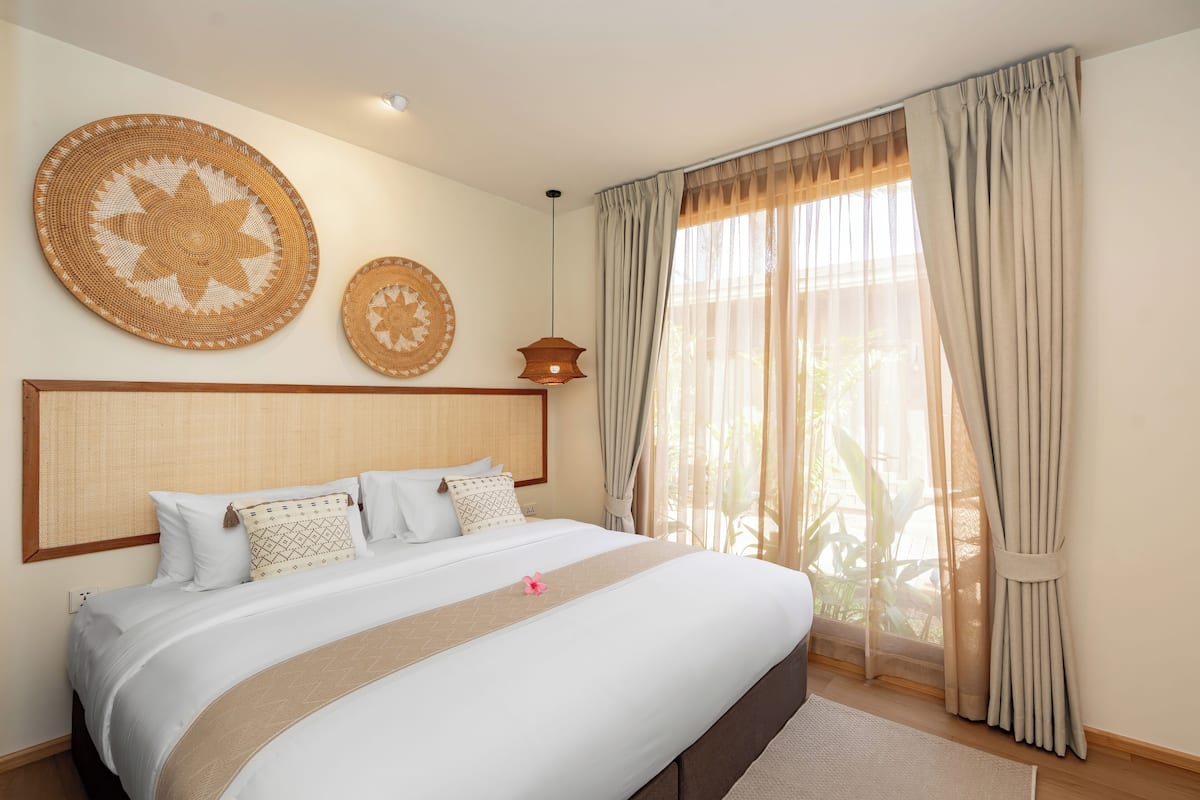 Cofres nos quartos, individualmente decorados