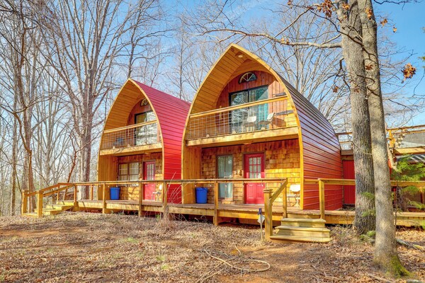 1 Mi To Tiec: Peaceful Mountain Cabin - Mountain Brook Vineyards, Tryon