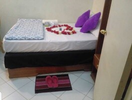 Quarto casal luxo, vista para o jardim