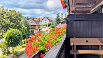 Quarto Duplo, varanda | Terrenos do alojamento