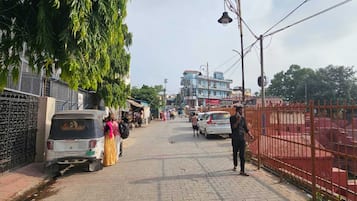 Vista para a cidade desde o alojamento