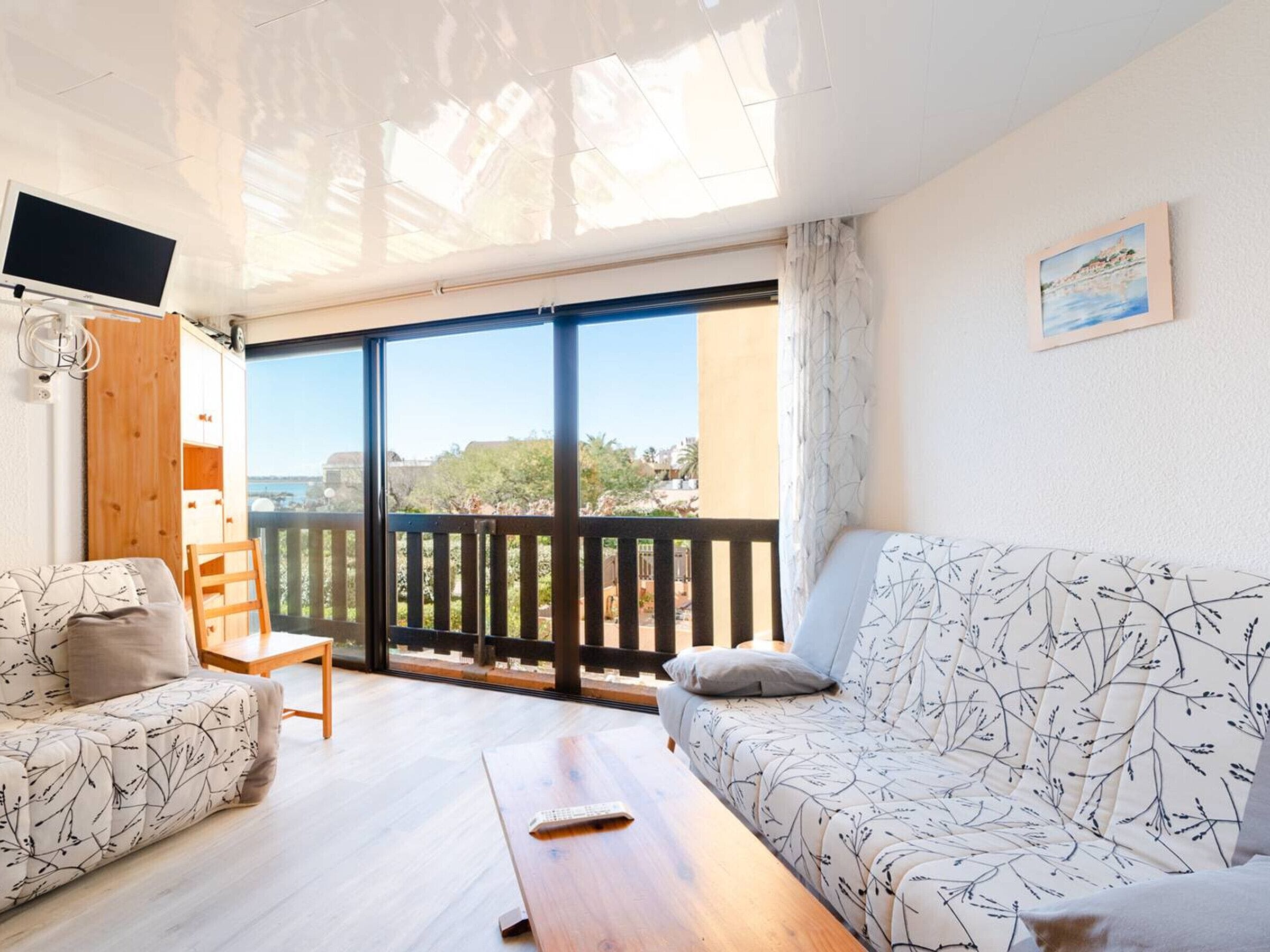 Apartamento Luminoso Con 2 Dormitorios, Parking Y Wifi, A Pasos De La Playa En Gruissan - Gruissan