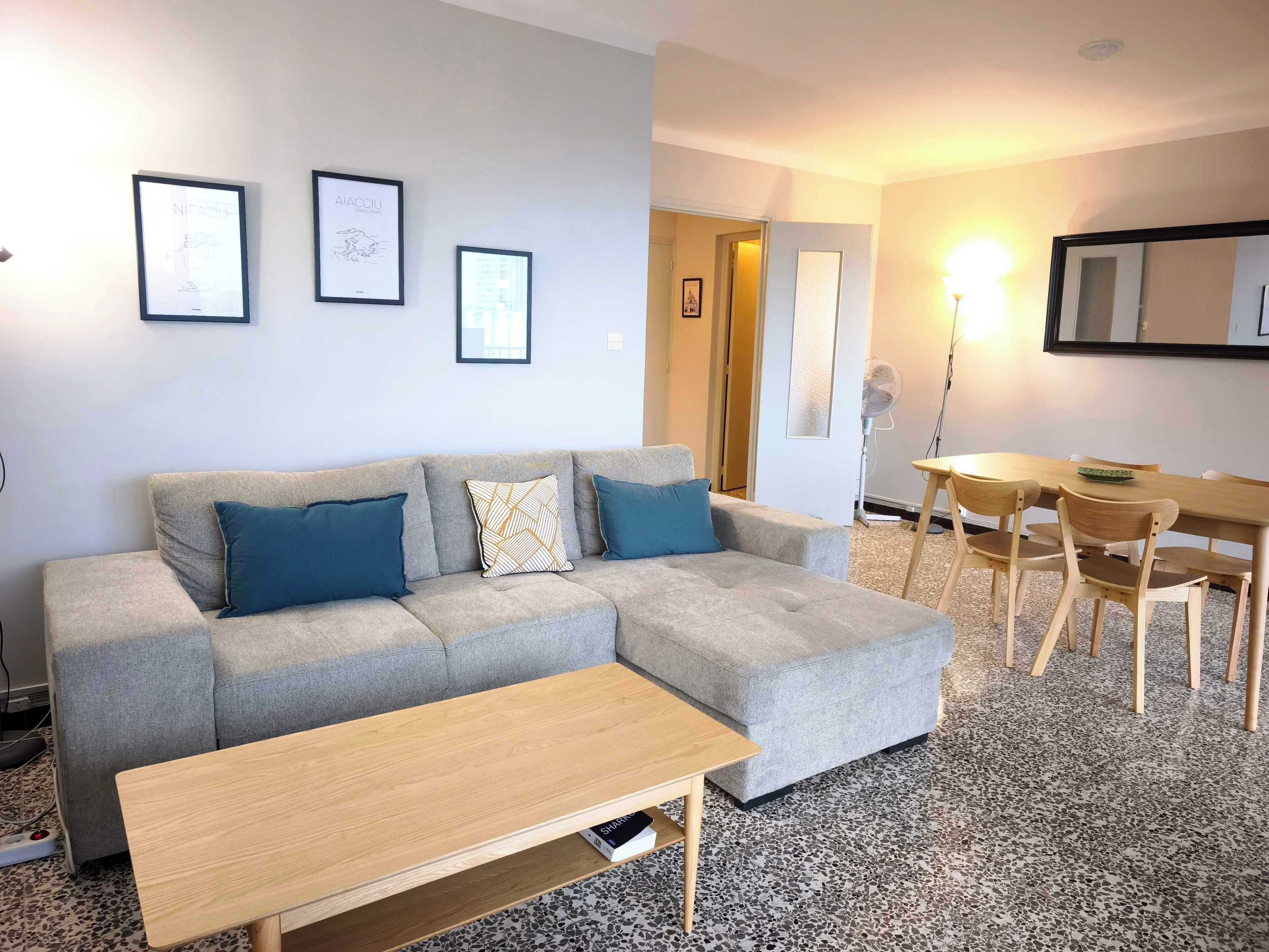 Bright Apartment With Balcony In Ajaccio - Ajaccio
