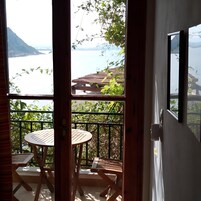 Quarto casal, vista para o mar | Vista para praia/oceano