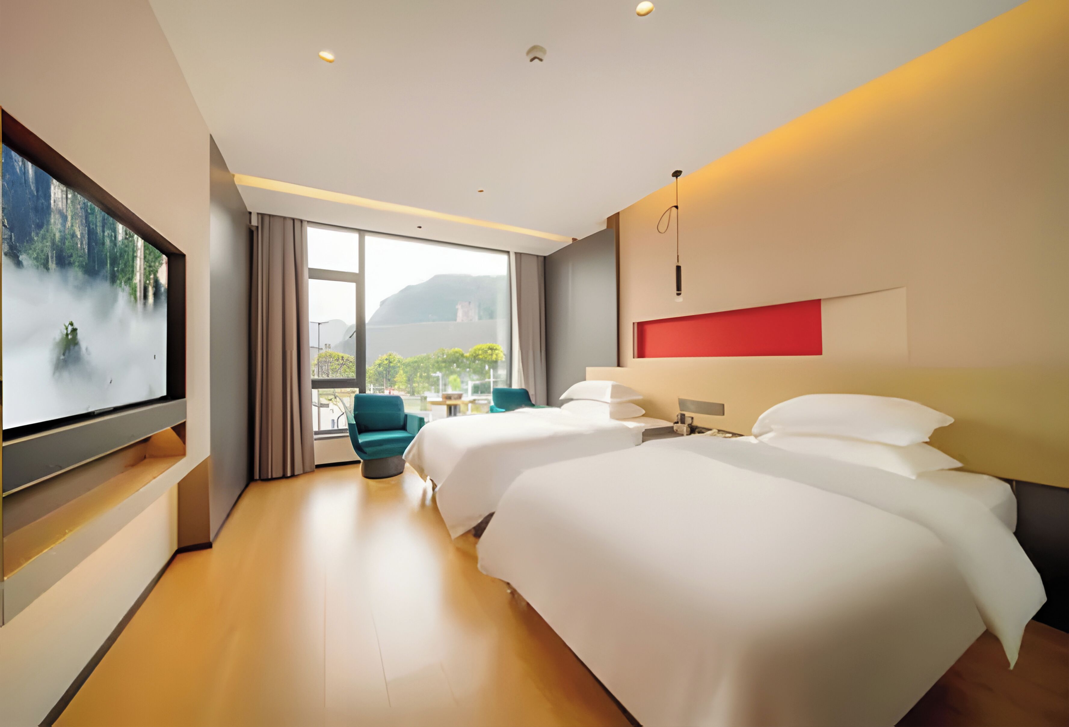 Quarto Twin Signature, 2 camas de casal, não fumadores | Vista do quarto