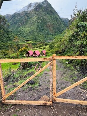 Quarto Twin Clássico, pátio, vista para o pátio | Terrenos do alojamento