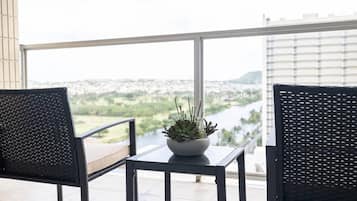 Apartamento (1 Bedroom) | Vista da varanda