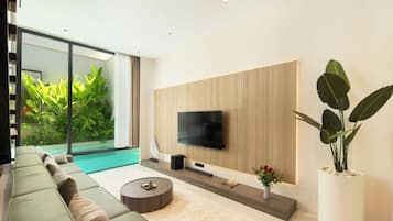 Smart TV de 75 polegadas com canais digitais
