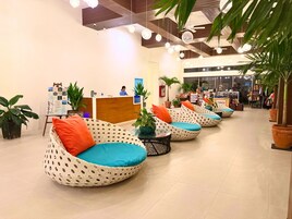 Sala de estar do lobby