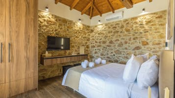 Elithea Villa One | Cofre no quarto, quartos insonorizados, ferro/tábua de engomar