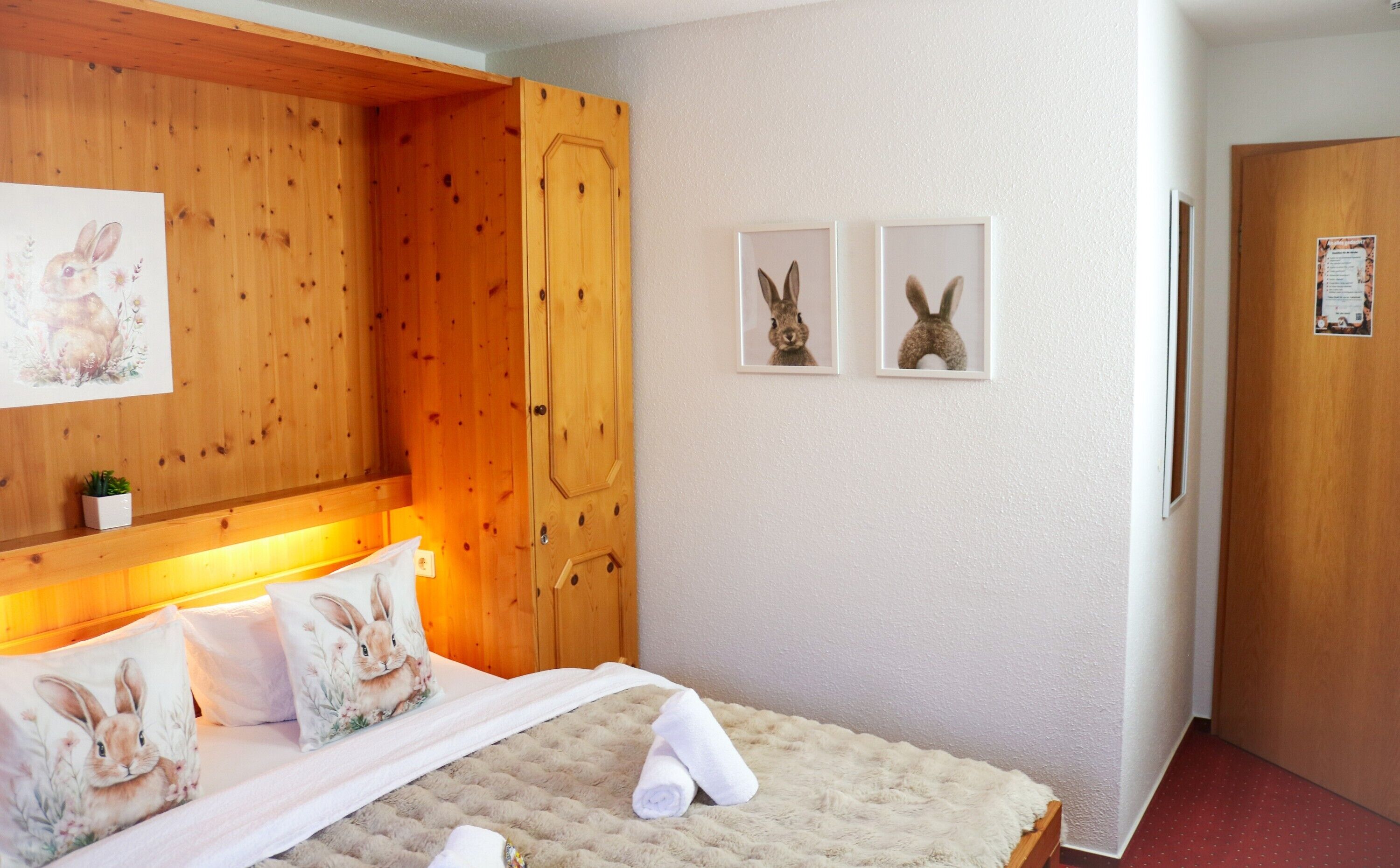 Bold Bunny  Petite Chambre Double Pour 2 Personnes Avec Terrasse Au Vert - Schluchsee