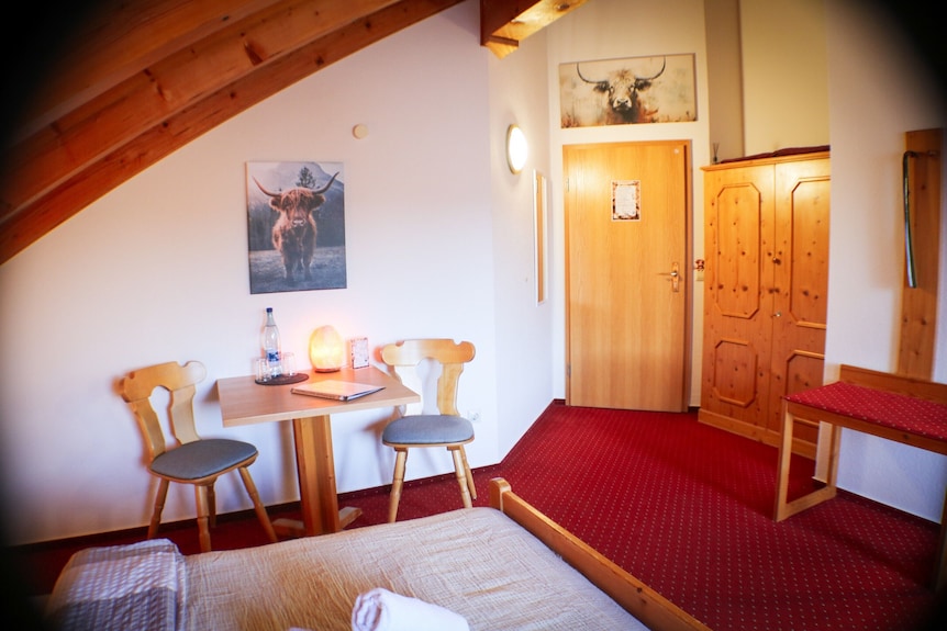 Hip Highland Cow Chambre Double Paisible Avec Balcon - Schluchsee