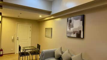 Loft Design, varanda, Vista para a cidade | Sala de estar