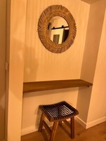 Quarto Duplo Standard, 1 quarto, vista parcial para o mar | Interior