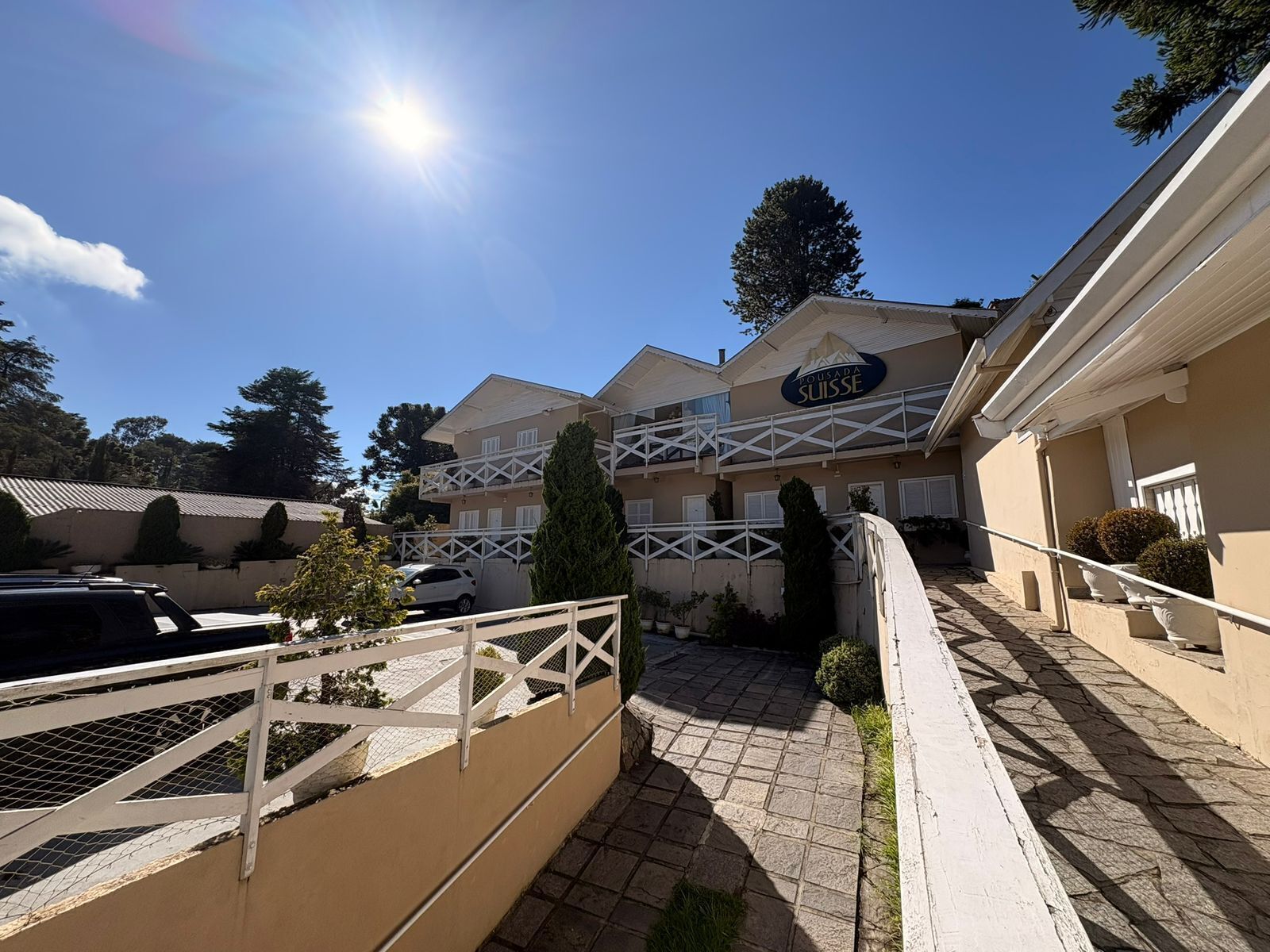 Fachada do alojamento